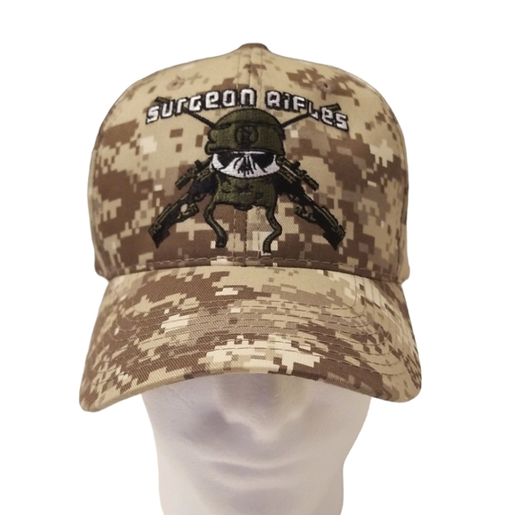 Tactical | Accessories | Surgeon Rifles Hat Logo Tactical Desert ...